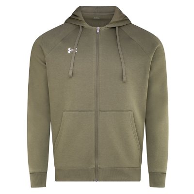 Click here for MenS Ua Rival Fleece Fz Hoodie Green Xxl:- Green... prices