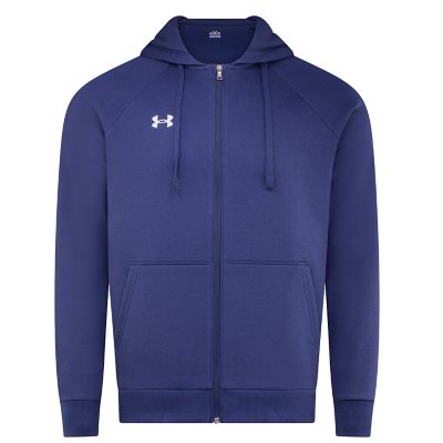Click here for MenS Ua Rival Fleece Fz Hoodie Midnight Navy Xxl:-... prices