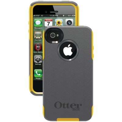 Otterbox Commuter Series Case for iPhone 4/4S - Gray/Yellow - Sam's Club