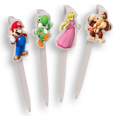 RDS Nintendo Character Stylus 4 pack for the 3DS, DSi and DSi XL - Sam ...