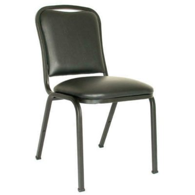 MGI Commercial Quality Vinyl Stack Chair, Black - Sam's Club