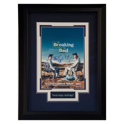 "Breaking Bad" Cast-Autographed 11" x 17" Movie Poster - Sam's Club