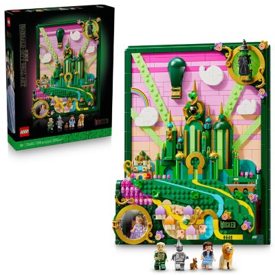 Click here for LEGO Wicked Emerald City Wall Art for Adults  1518... prices