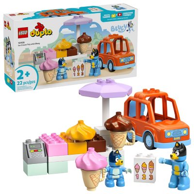 Click here for LEGO DUPLO Bluey Ice Cream Trip with Bluey Buildin... prices