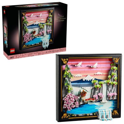 Click here for LEGO Art Japanese Cherry Blossom Landscape Buildin... prices