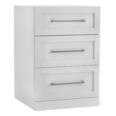 NewAge Products Home Bar 3-Drawer Base Cabinet (White) - Sam's Club