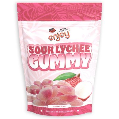 Enjoy Sour Lychee Gummy, 36 oz. - Sam's Club