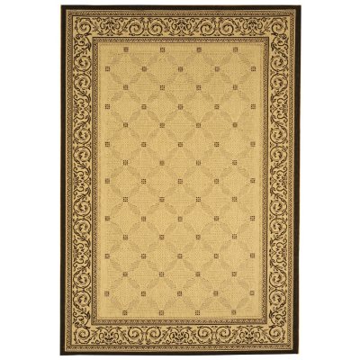 Courtyard Rug - Sand/Black - 4' x 5'7" - Sam's Club