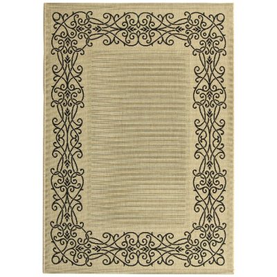 Courtyard Rug - Sand/Black 5'3' × 7'7" - Sam's Club