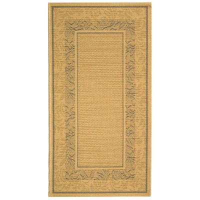 Courtyard Rug - Natural/Blue - 4' × 5'7" - Sam's Club