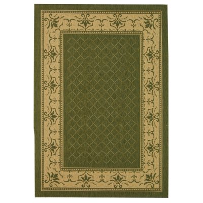Courtyard Rug - Olive/Natural 5'3" × 7'7" - Sam's Club