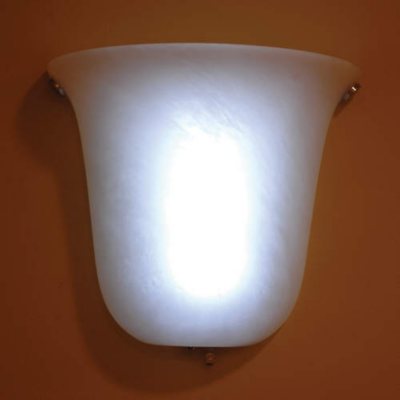 LED Smart Sconce w/ Bell Shaped Frosted Glass - Sam's Club