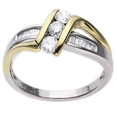 .46TW DIA RING BAGUETTES & ROUNDS - Sam's Club