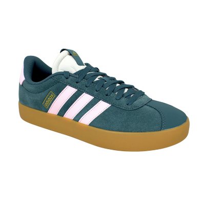 Click here for Adidas Womens VL Court 3.0 Shoe - Teal/Pink 7.5:-... prices