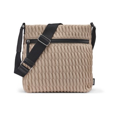 Click here for DKNY QUILTED CROSSBODY- Light Khaki:- Light Khaki prices