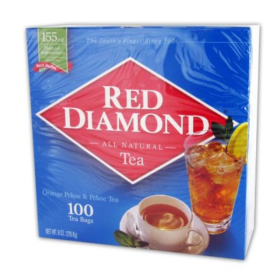 Red Diamond Tea Bags (100 ct.) - Sam's Club