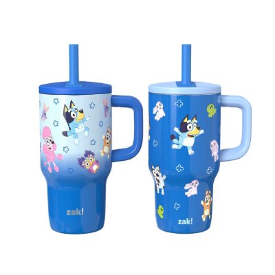 Click here for Zak Designs Fairway Tumbler: Bluey  2PK:- Bluey prices