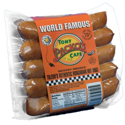 Tony Packo's Cafe Hungarian Hot Dogs - 1 lb. - 3 pk. - Sam's Club