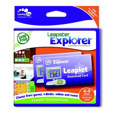 LeapFrog® Leapster Explore™ Leaplet™ Download Cards - Sam's Club