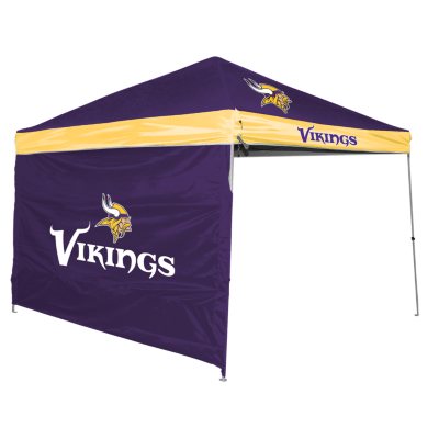 NFL Minnesota Vikings Canopy 9 x 9 with Wall - Sam's Club