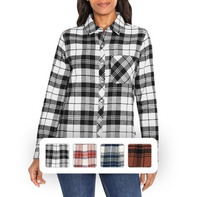 Gap Ladies Relaxed Fit Flannel - Sam's Club