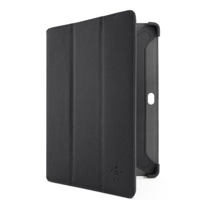 Belkin Tri-Fold Folio with Stand for Samsung Galaxy Tab 2 10.1" - Black ...