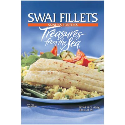 Treasures from the Sea SWAI Fillets - Sam's Club