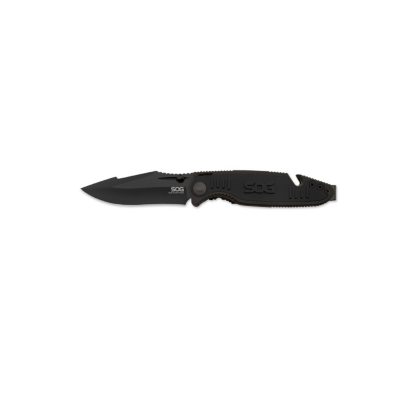 SOG Boot Camp Hardcased Black Folding Knife - BCP203-CP - Sam's Club