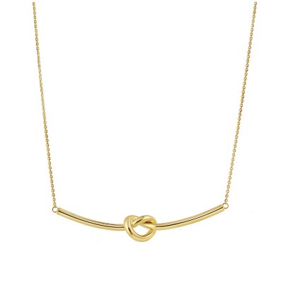Click here for BAR KNOT NECKLACE prices
