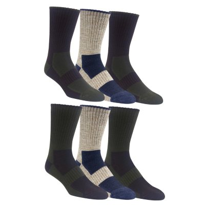 GH Bass Men's 6-Pack Crew Socks - Sam's Club