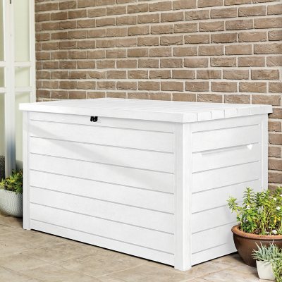 Click here for Keter 230-Gallon XXL Deck Box  White:- White prices