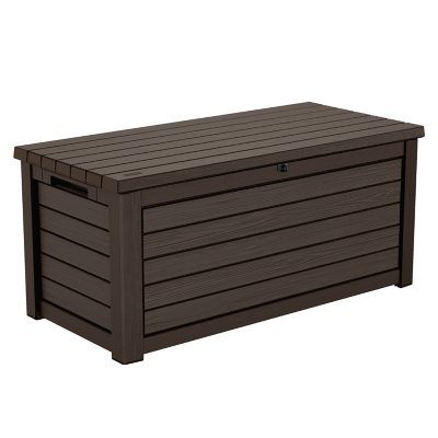 Keter 165 Gallon Resin Outdoor Deck Box Sam s Club