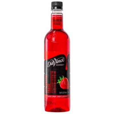 DaVinci Gourmet Strawberry Syrup (750 mL) - Sam's Club
