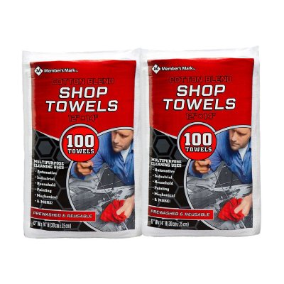 Click here for Members Mark Shop Towels (200pk) Natural  12 x 14:... prices
