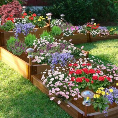 Split Waterfall Tri-level Raised Garden - Sam's Club