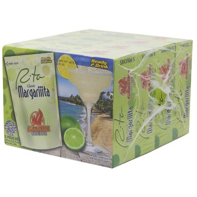 Gasolina Rita Margarita, 6.8 fl. oz. pouch, 20 pk. - Sam's Club