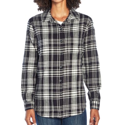 Gap Ladies Boyfriend Flannel Shirt - Sam's Club