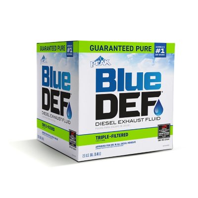 Click here for BlueDEF Diesel Exhaust Fluid (2.5 gal.) prices