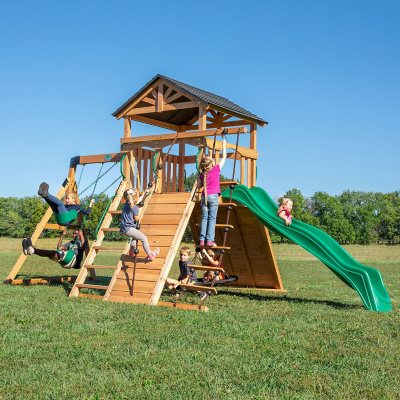 Backyard Discovery Endeavor Cedar Swing Set - Sam's Club