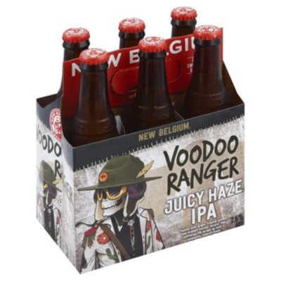 New Belgium Voodoo Ranger Juicy Haze IPA (12 fl. oz. bottle, 6 pk ...