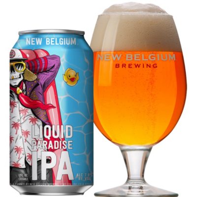 New Belgium Voodoo Ranger Liquid Paradise IPA (12 fl. oz. can, 6 pk ...