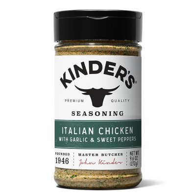 Kinder's Italian Chicken Seasoning, 9.6 oz. - Sam's Club