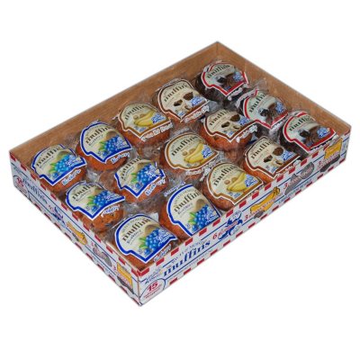 Rich & Moist Individually Wrapped Assorted Muffins - 4 oz. - 15 ct ...