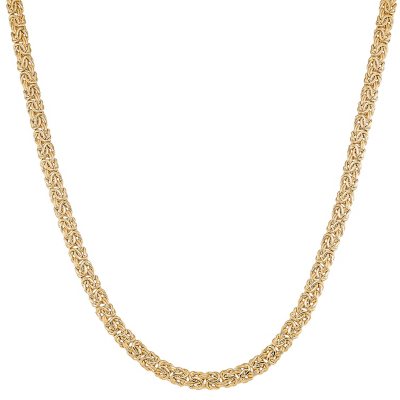 Click here for Byzantine Necklace in 14K Gold- 18:- 18 prices
