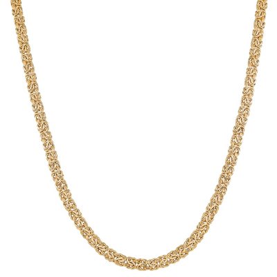 Click here for Byzantine Necklace in 14K Gold- 22:- 22 prices