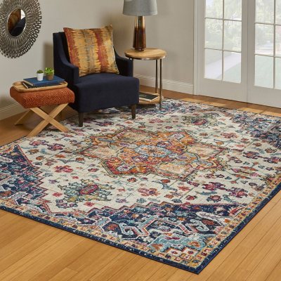 Click here for Scanda Area Rug - Tyrella Multi  9 x 6:- 96 x 66 prices