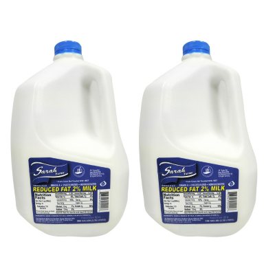 Sarah Farms Reduced Fat 2% Milk (1 gal., 2 ct.) - Sam's Club