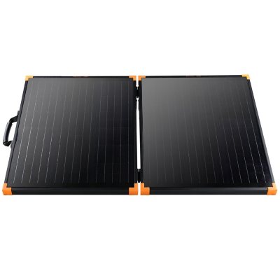 FLEXSOLAR 200W Foldable Monocrystalline Rigid Portable Solar Panel ...