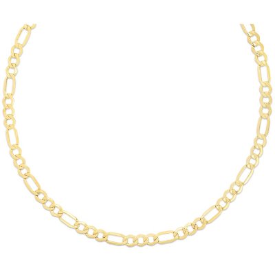 Click here for Lite Figaro Necklace in 14K Yellow Gold- 6.6mm  20... prices