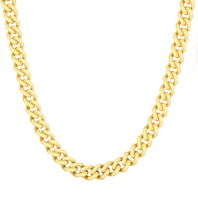 Click here for Miami Cuban Chain Necklace in 14K Gold:- 24  6mm prices